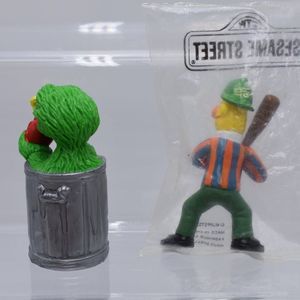 Sesame Street | Toys | Vintage Sesame Street 2 Pvc Figurines 98s Henson ...